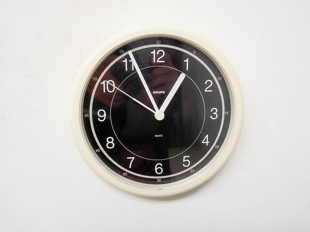 1970s Krups, Vintage German Clock With a Timer by Quartz in Plastic ...
