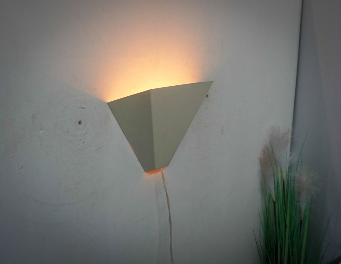 70s Minimalist Design, Made in Holland, Mid Century Modern, Wall Lamp ...