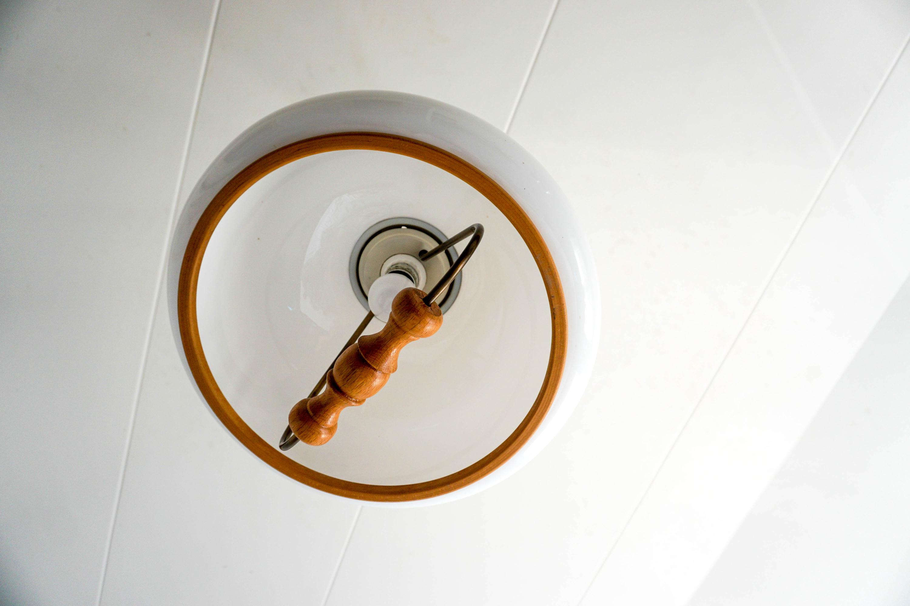 Vintage Dutch Design, Pendant Lamp, Steinhauer, Mushroom Shade, Space ...