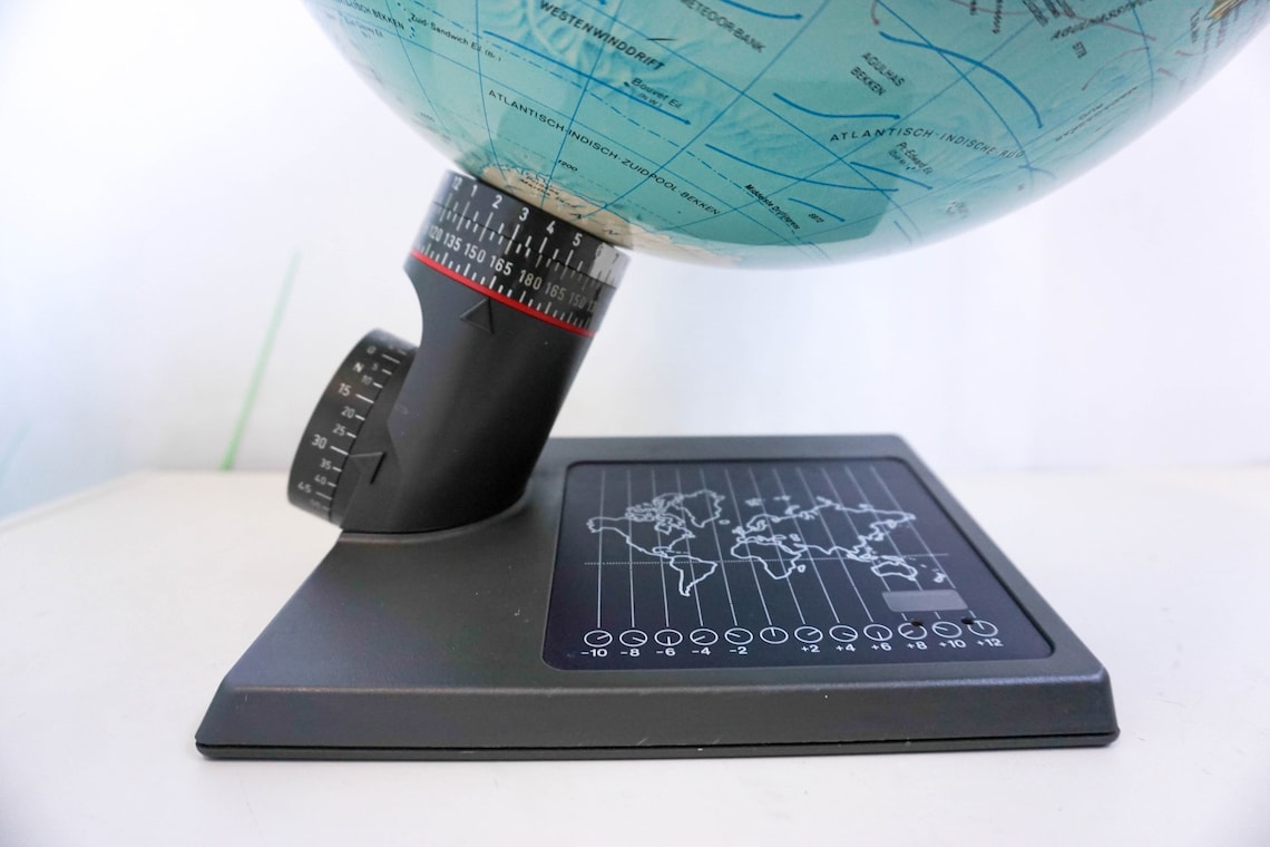 1980s Scan Globe, Dutch Vintage Globe, Made in Denmark, Light Inside - Etsy