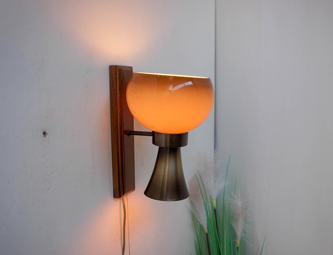 Vintage Dutch Design, Dijkstra Lampen, up and Down Wall Light, Diabolo ...