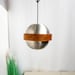 1960s, Dijkstra Lamps, Space Age Design, Brushed Aluminum, Wood Veneer ...