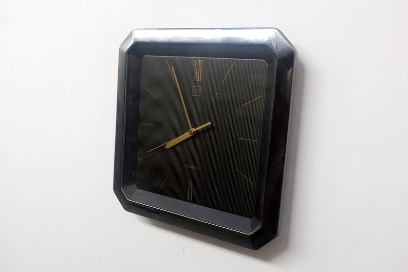 1990s Z Vintage Japan Clock With a Timer by Quartz in - Etsy