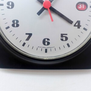 1980s Precista, Vintage German Clock With a Timer by Quartz in Plastic ...