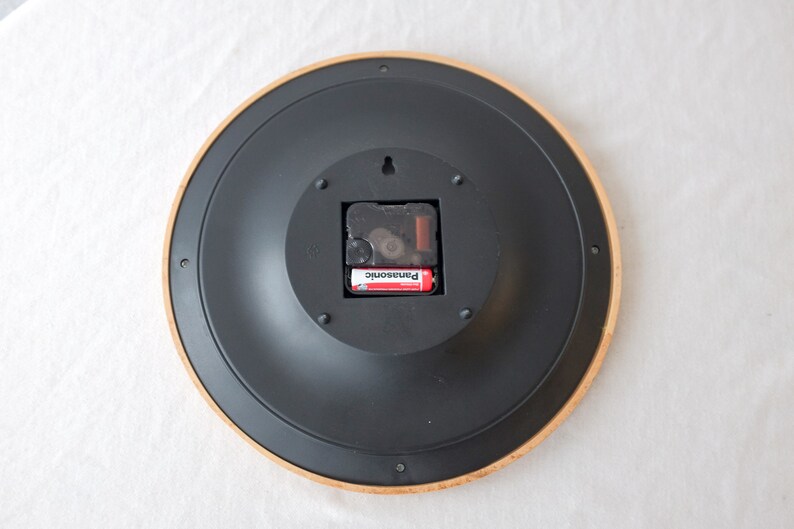 1980s Vintage German Clock With a Timer by Quartz in Wood and - Etsy