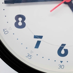 1980s EK Design Vintage Swiss Clock With a Timer by Quartz in - Etsy