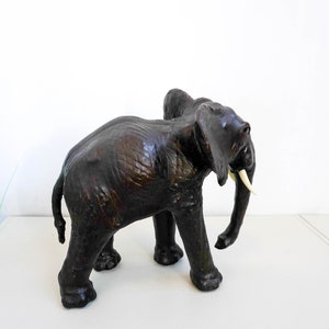 Dutch Elephant Sculpture, 1960s, Papier Maché and Leather - Etsy