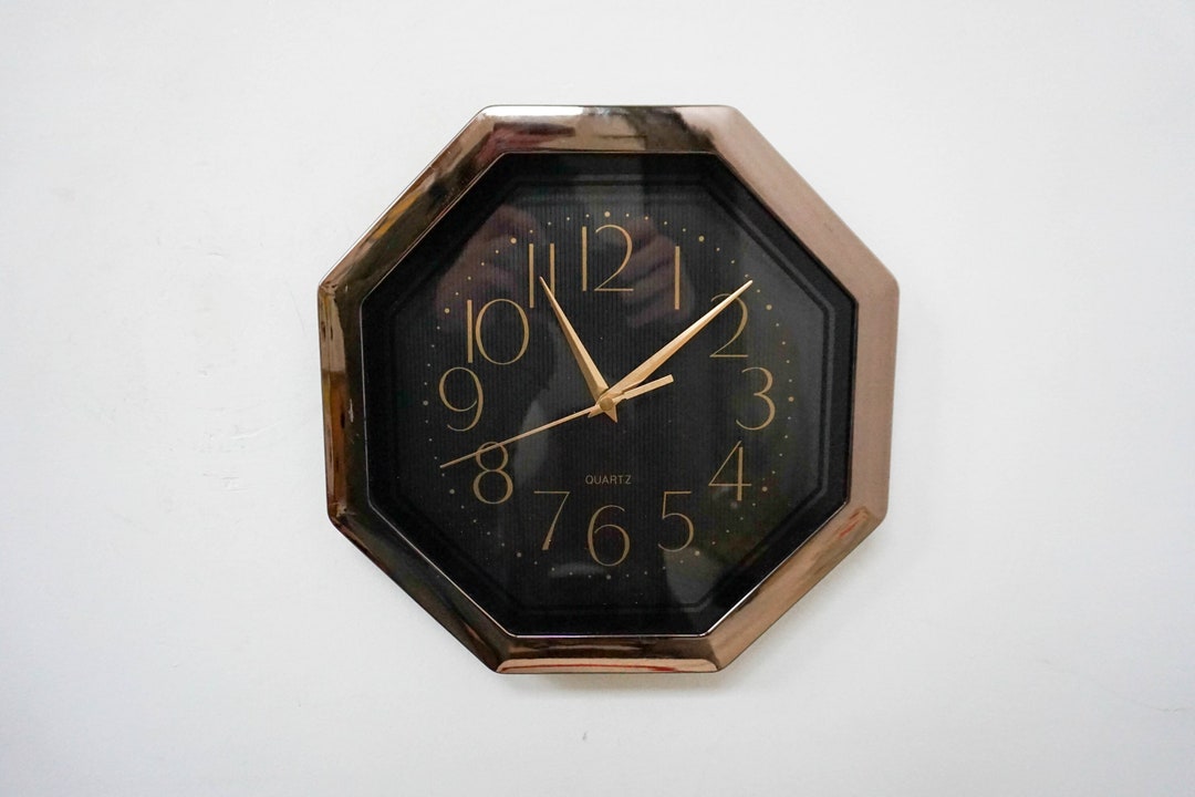 1990s Quartz, Vintage Japan Clock With a Timer by Quartz in Plastic ...
