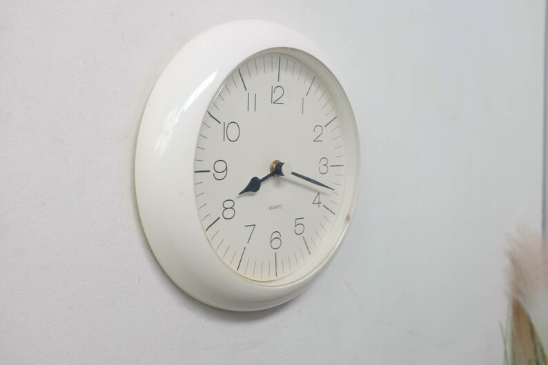 1980s Vintage German Clock With a Timer by Quartz in Plastic - Etsy