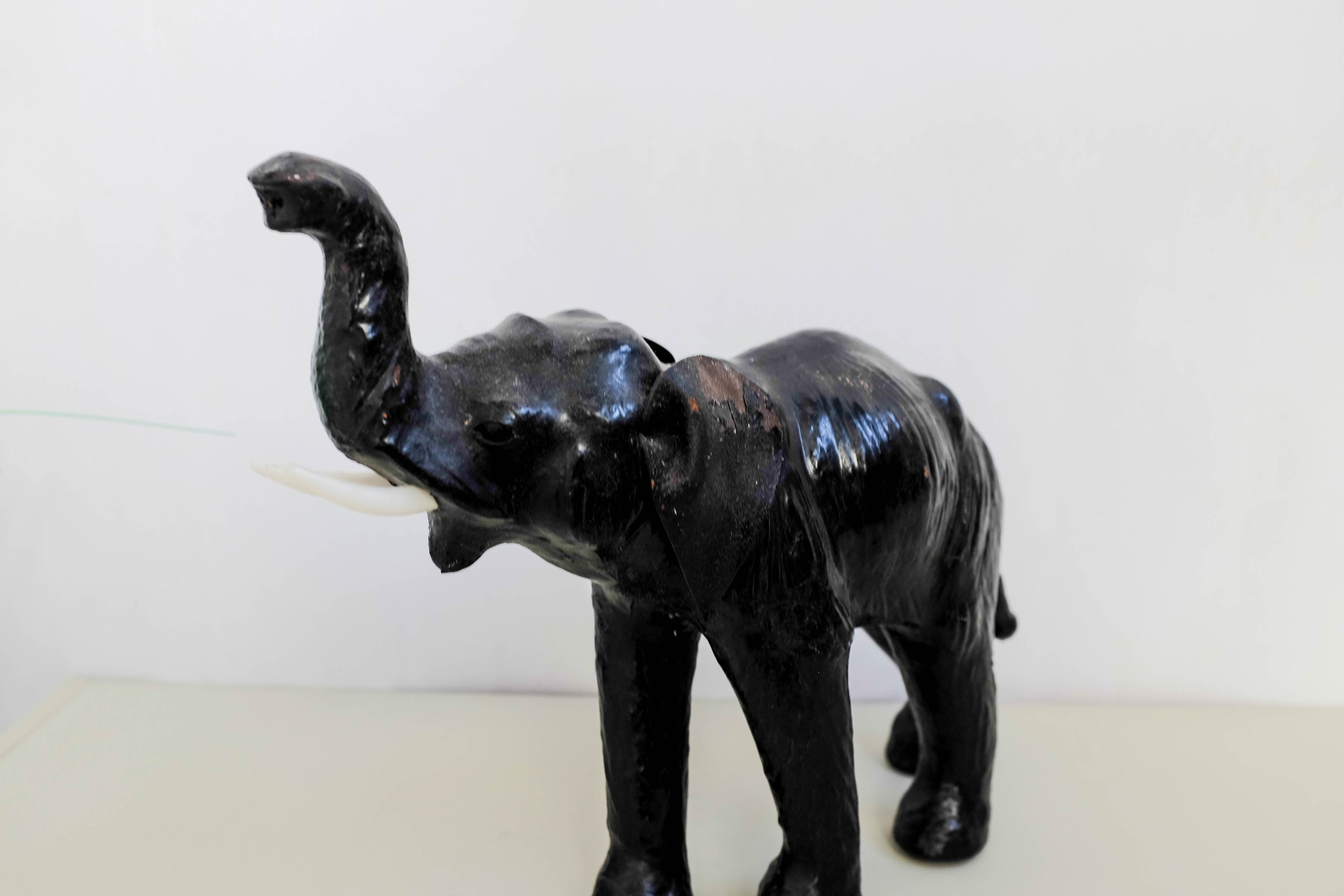 Dutch Elephant Sculpture, 1960s, Paper Mache and Leather - Etsy