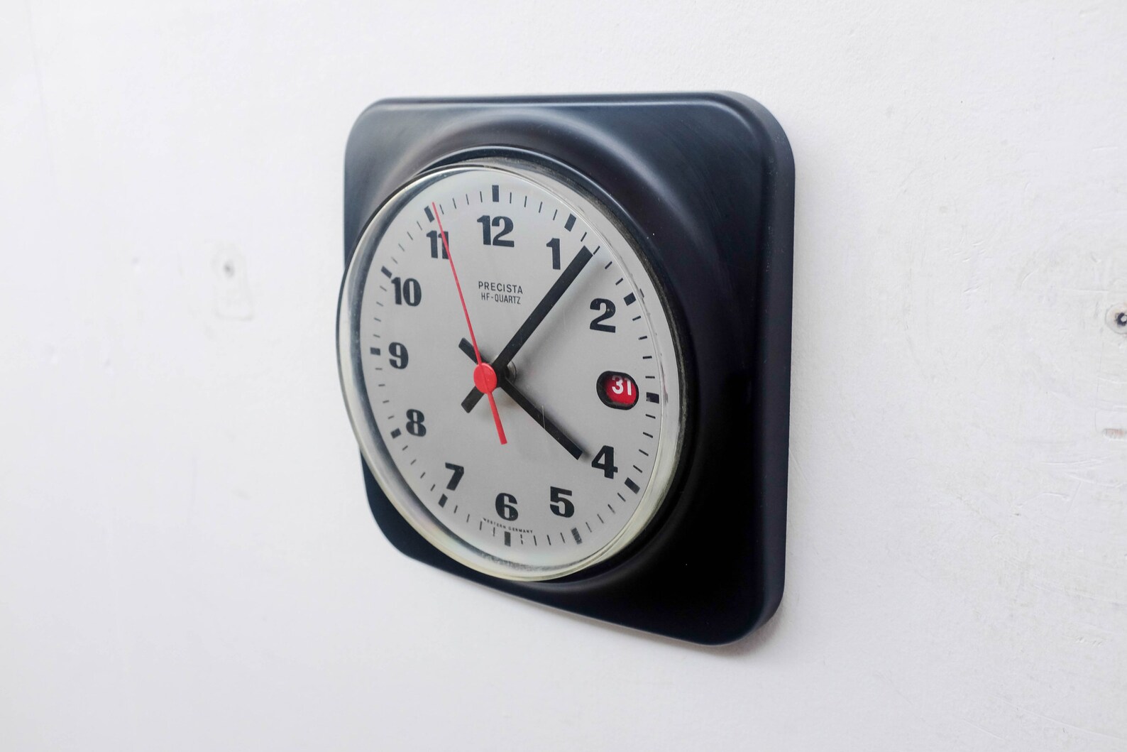 1980s Precista, Vintage German Clock With a Timer by Quartz in Plastic ...