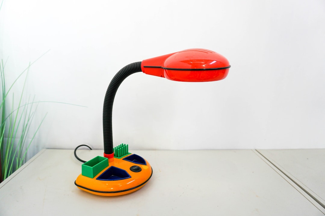 1980S Desk Lamp, Organizer by Rabbit Tanaka Corp, Japan, Kyoji Tanaka ...