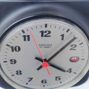 1980s Precista, Vintage German Clock With a Timer by Quartz in Plastic ...