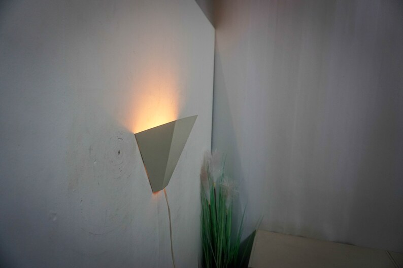70s Minimalist Design, Made in Holland, Mid Century Modern, Wall Lamp ...