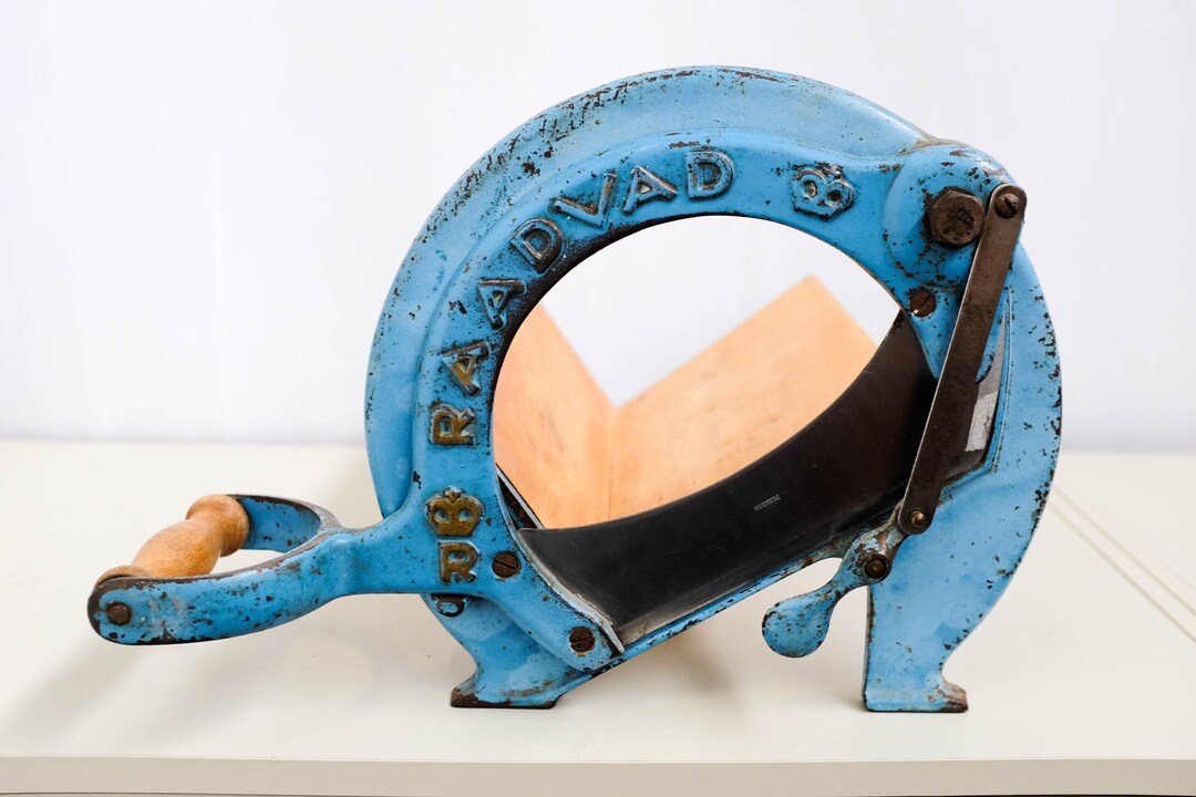 Vintage Raadvad Bread Slicer Danish Design No. 294 Blue - Etsy