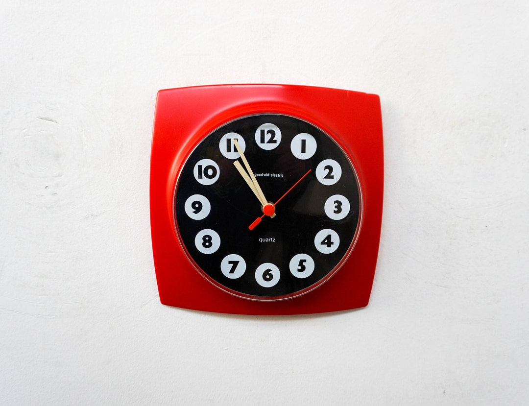 1970s Good Old Electric, Vintage German Clock With a Timer in Plastic ...