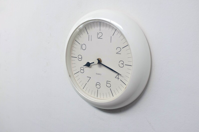 1980s Vintage German Clock With a Timer by Quartz in Plastic - Etsy