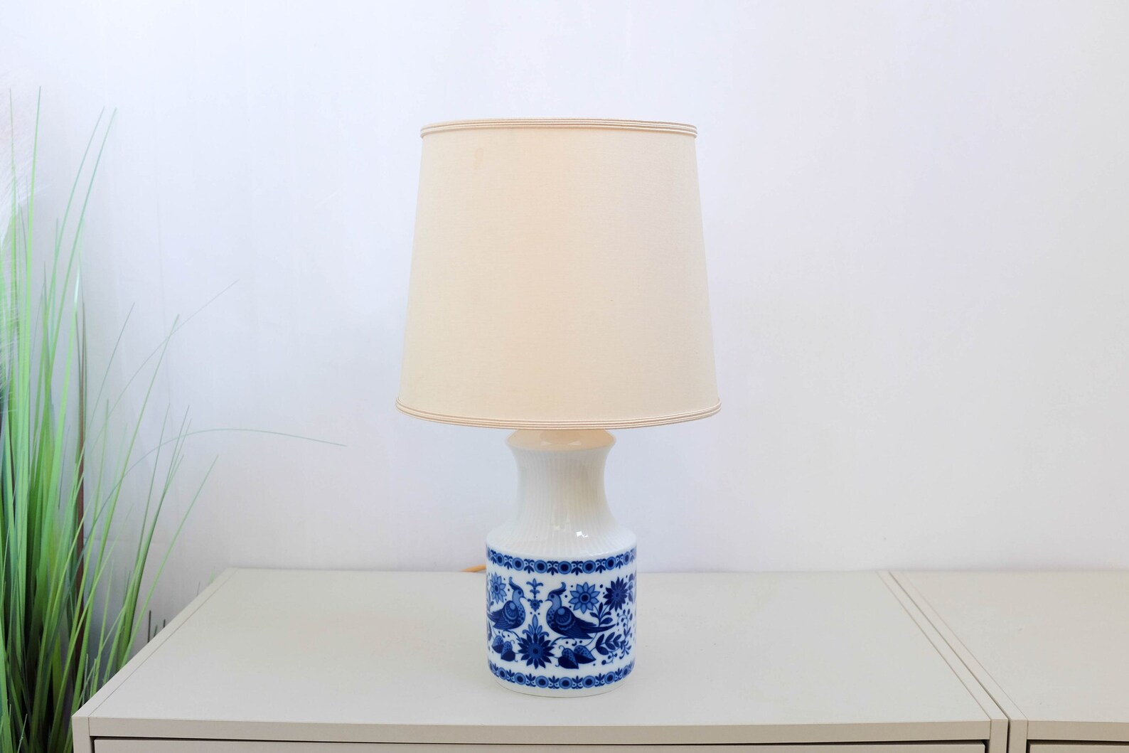 1960s Kaiser Echt Kobalt Vintage German Ceramic Table Lamp - Etsy