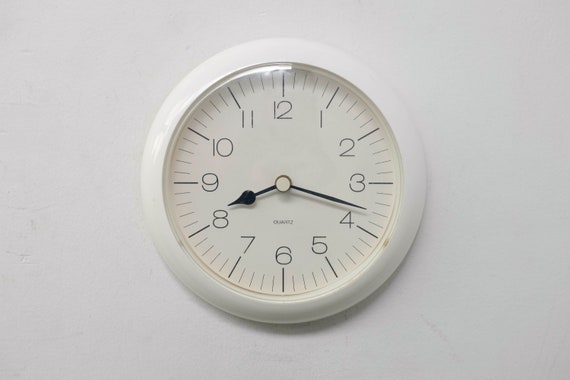 1980s Vintage German Clock With a Timer by Quartz in Plastic | Etsy
