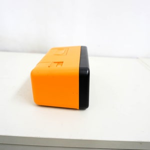 1970s Philips Vintage Flip Clock - Model HR 5272, Ocher Yellow, Black ...