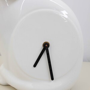 1970s Ceramic Table Clock, Vintage Dutch Clock With a New Timer, Cat ...