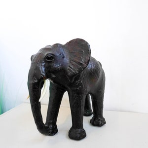 Dutch Elephant Sculpture, 1960s, Papier Maché and Leather - Etsy