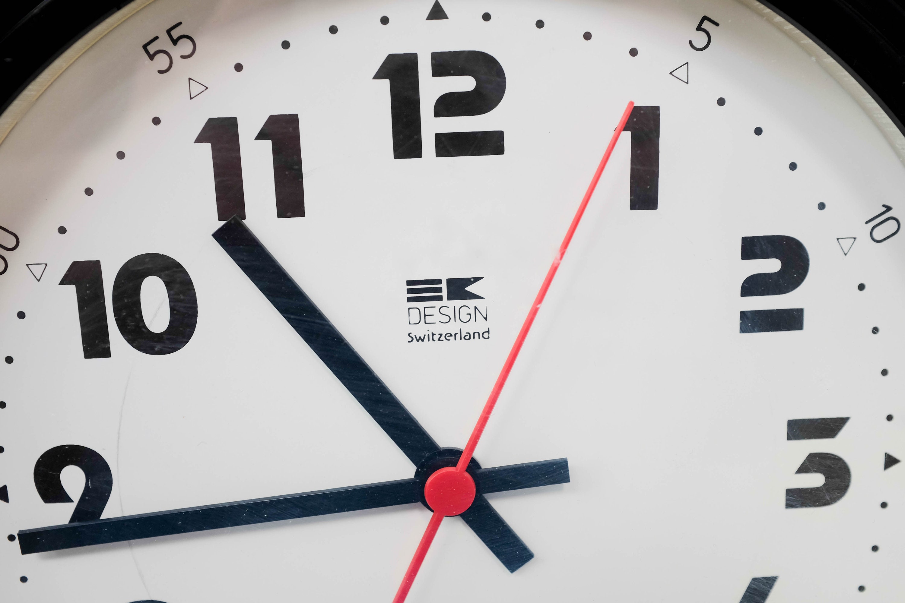 1980s EK Design Vintage Swiss clock with a timer by Quartz in - Etsy ...