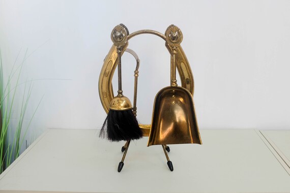 Ianthe Made in England Brass Fire Place Tools in Shape of a - Etsy