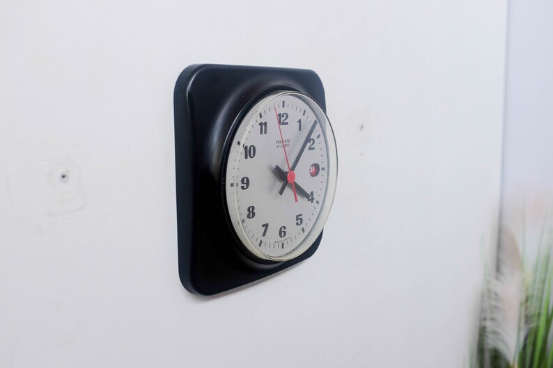 1980s Precista, Vintage German Clock With a Timer by Quartz in Plastic ...