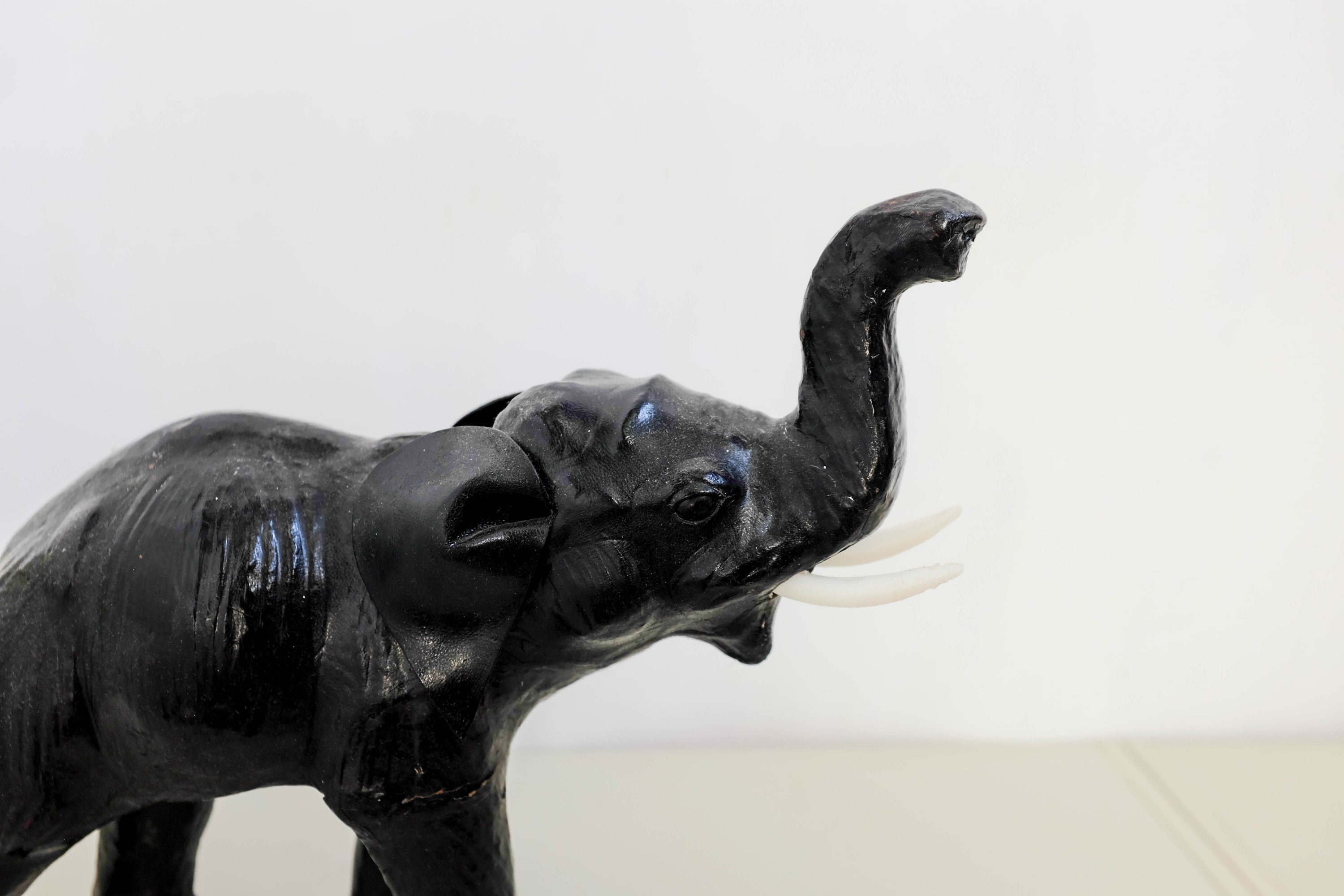 Dutch Elephant Sculpture, 1960s, Paper Mache and Leather - Etsy