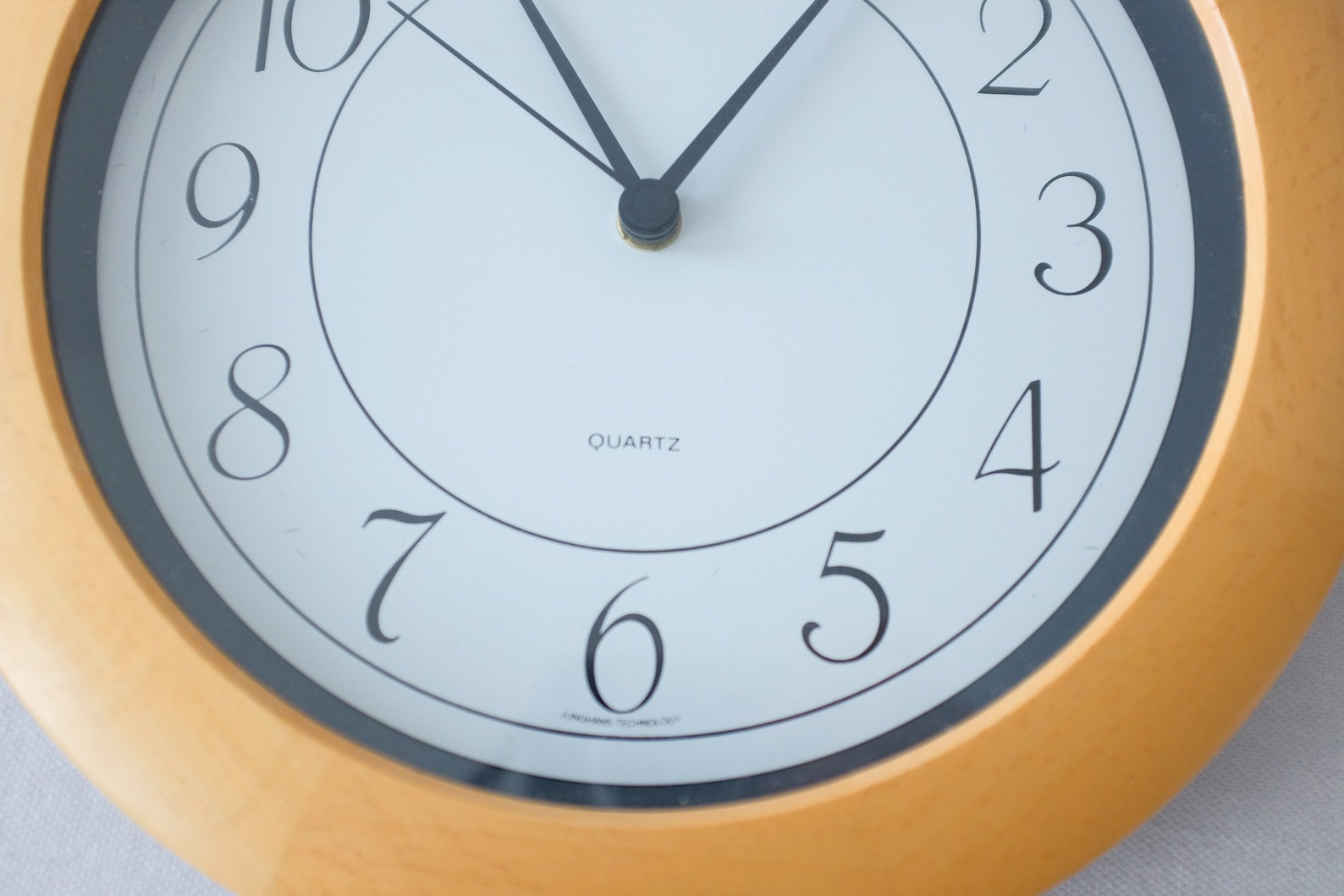 1980s Vintage German Clock With a Timer by Quartz in Wood and - Etsy