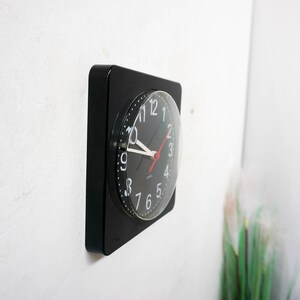 1980s Hema, Vintage German Clock With a Timer by Quartz in Plastic ...