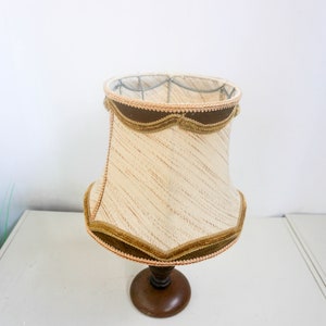 1960s Oak Wood Table Lamp, Very Rare Vintage Table Lamp 60s, Table Lamp ...