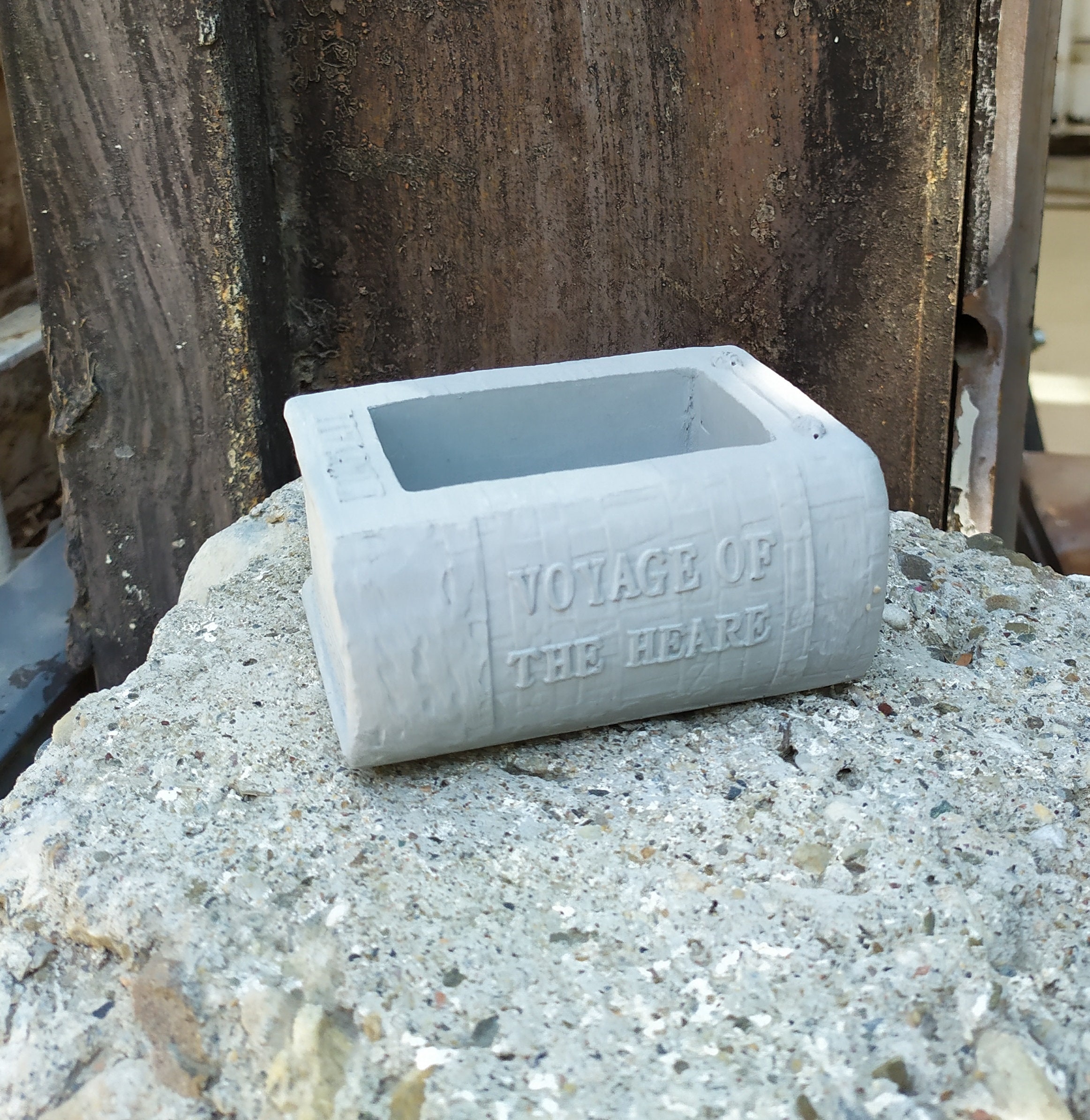 Desk Planter Cement Planter Concrete Cute Planter - Etsy
