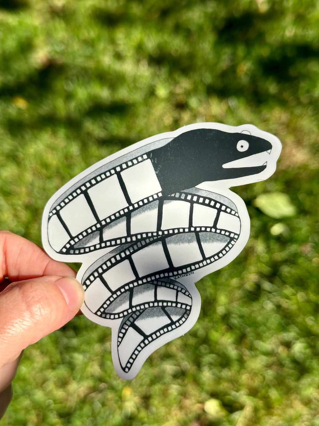 Film Eel Sticker - Etsy