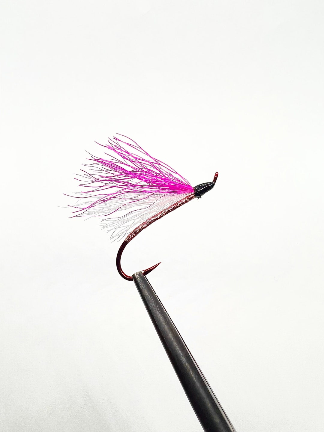 Mickey Finn Fly: Hot Pink & White Bucktail Streamer, Size 4 - Etsy