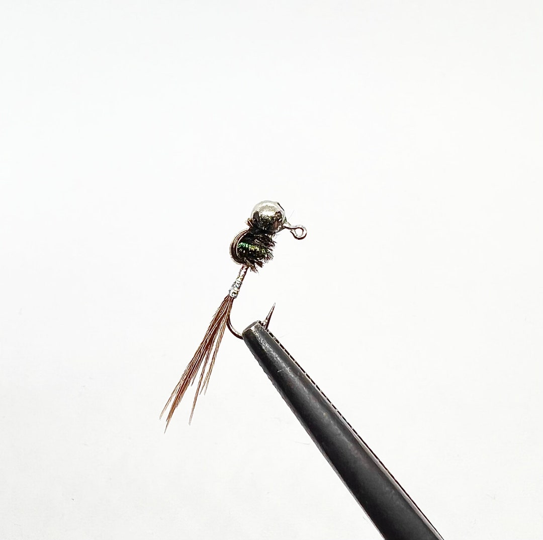 Lightning Bug Jig Fly Size 12 1/80oz Trout Flies, Grayling Flies, Jig ...