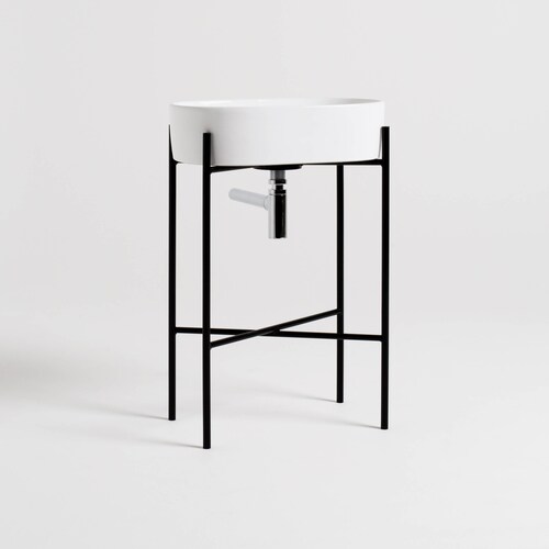 Oval Basin Stand Vanity Unit metal Frame Sink - Etsy UK