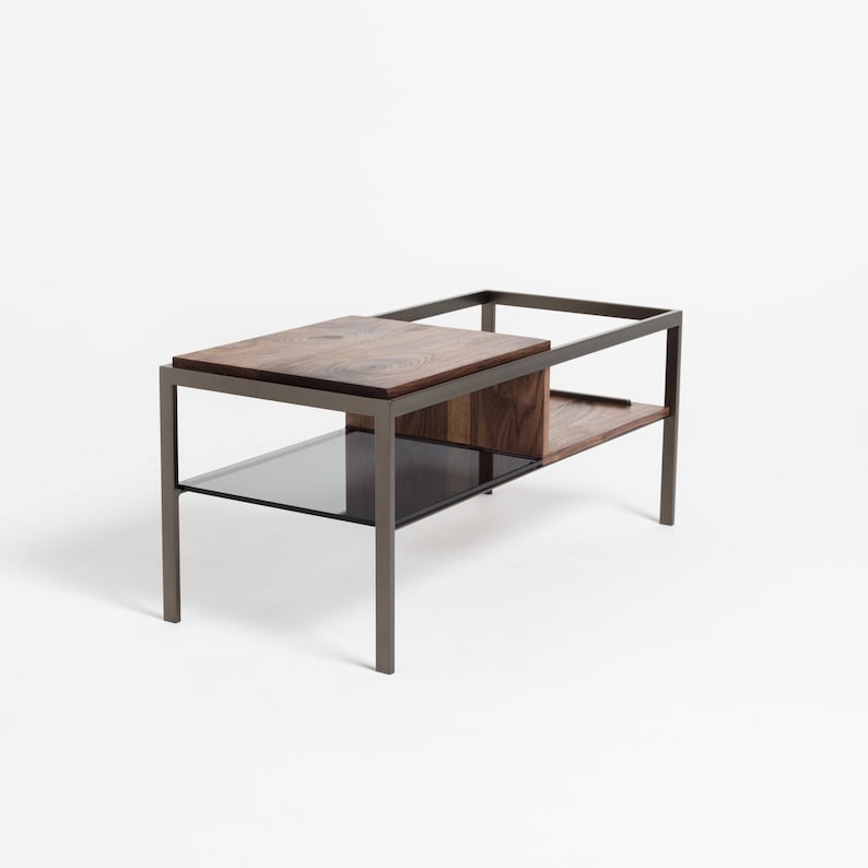 Mid Century Record Player Hifi Table Sideboard Storage Cabinet - Etsy UK