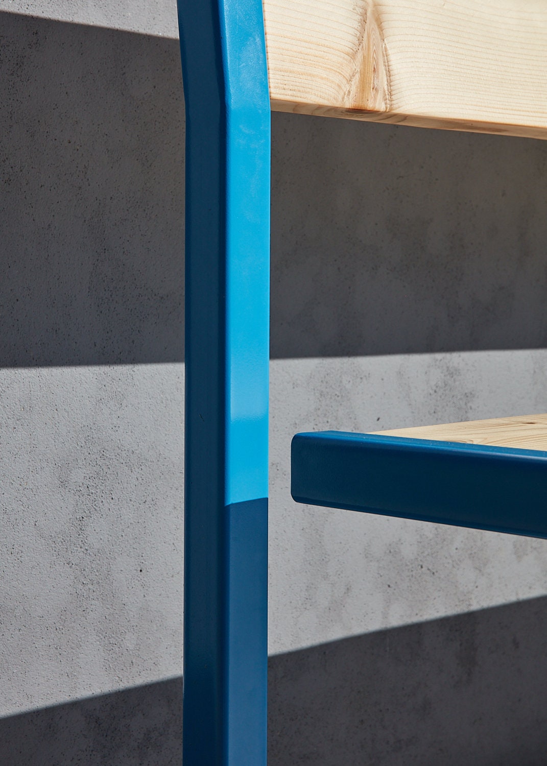 Outdoor Garden Park Bench Blue - Etsy