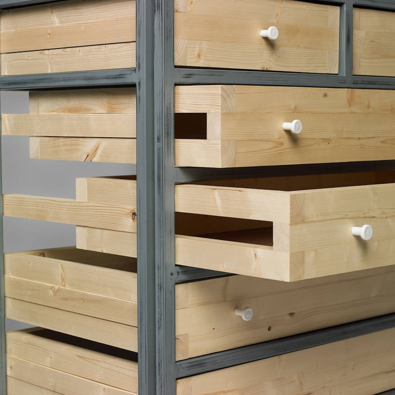 Tall Boy Split Chest of Drawers - Etsy Canada