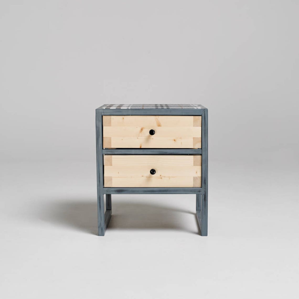 Bedside Two Drawer Cabinet - Etsy