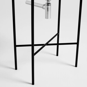 Oval Basin Stand Vanity Unit (metal Frame Sink) - Etsy