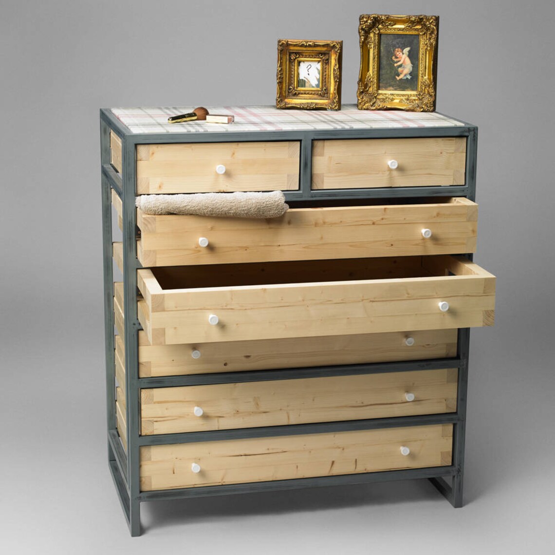 Tall Boy Split Chest of Drawers - Etsy