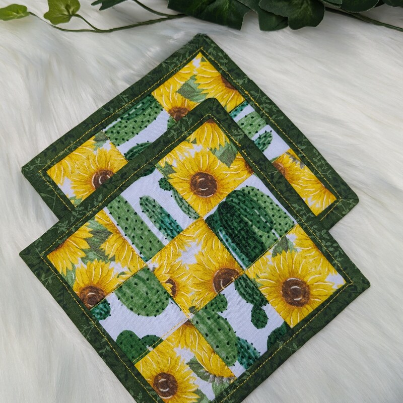 Quilted Coasters - Etsy