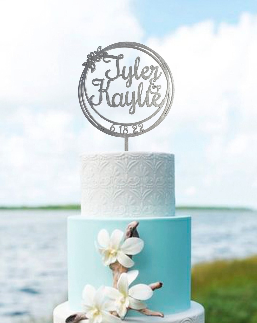 Personalized Cake Topper, Wedding Cake Topper, Custom Names Cake Topper ...
