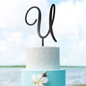 W Cake Topper Wedding Cake Topper Cake Toppers for Wedding - Etsy