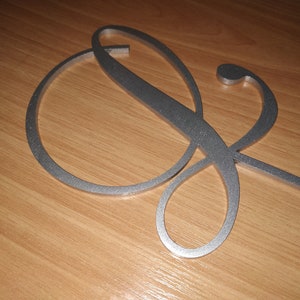 Wedding Cake Topper, P Cake Topper, Initials Cake Topper, Single Letter ...