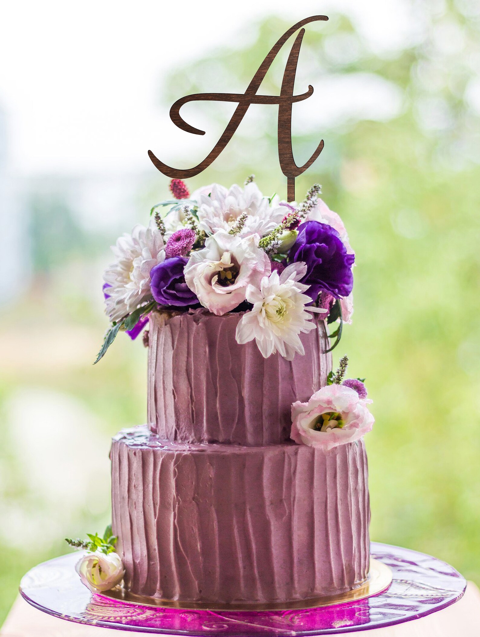 A Cake Topper Wedding Cake Topper Cake Toppers for Wedding | Etsy