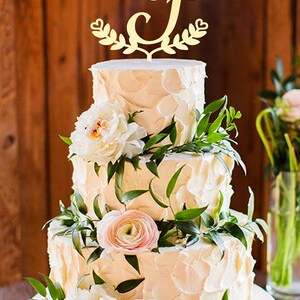 F Cake Topper Letter F Wedding Cake Topper Initials Cake - Etsy